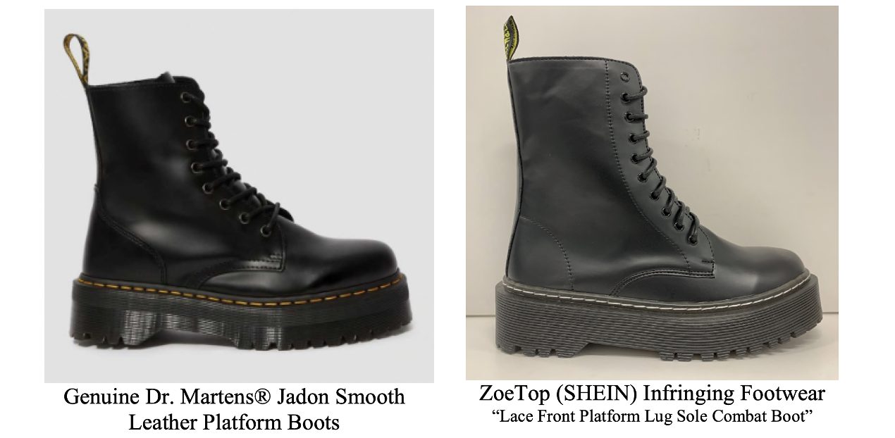 Shein Owner Zoetop Claims Dr. Martens Trademarks are Generic - The ...