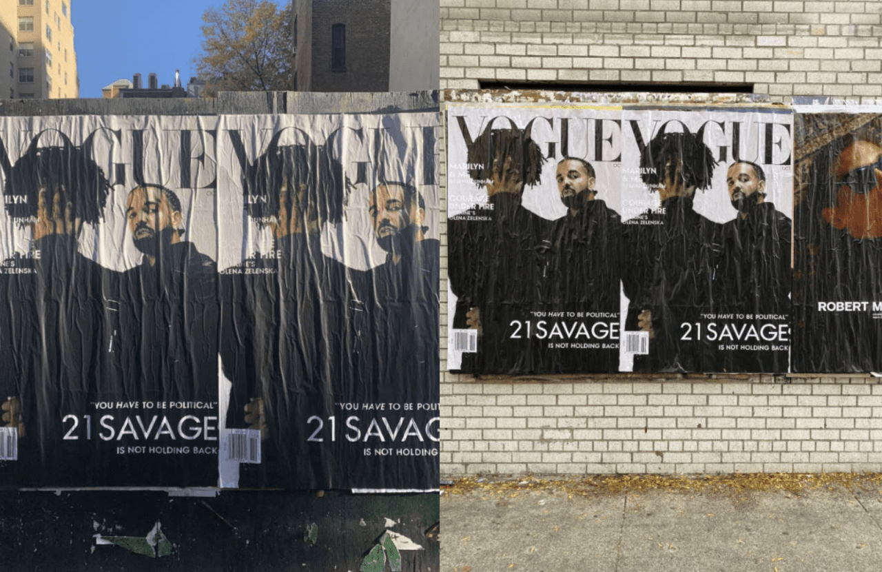 Condé Settles Drake, 21 Savage Lawsuit Over Fake Vogue Cover