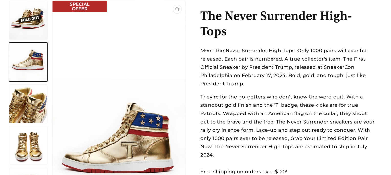Are Donald Trump's Red Soled Sneakers a Lawsuit in the Making?