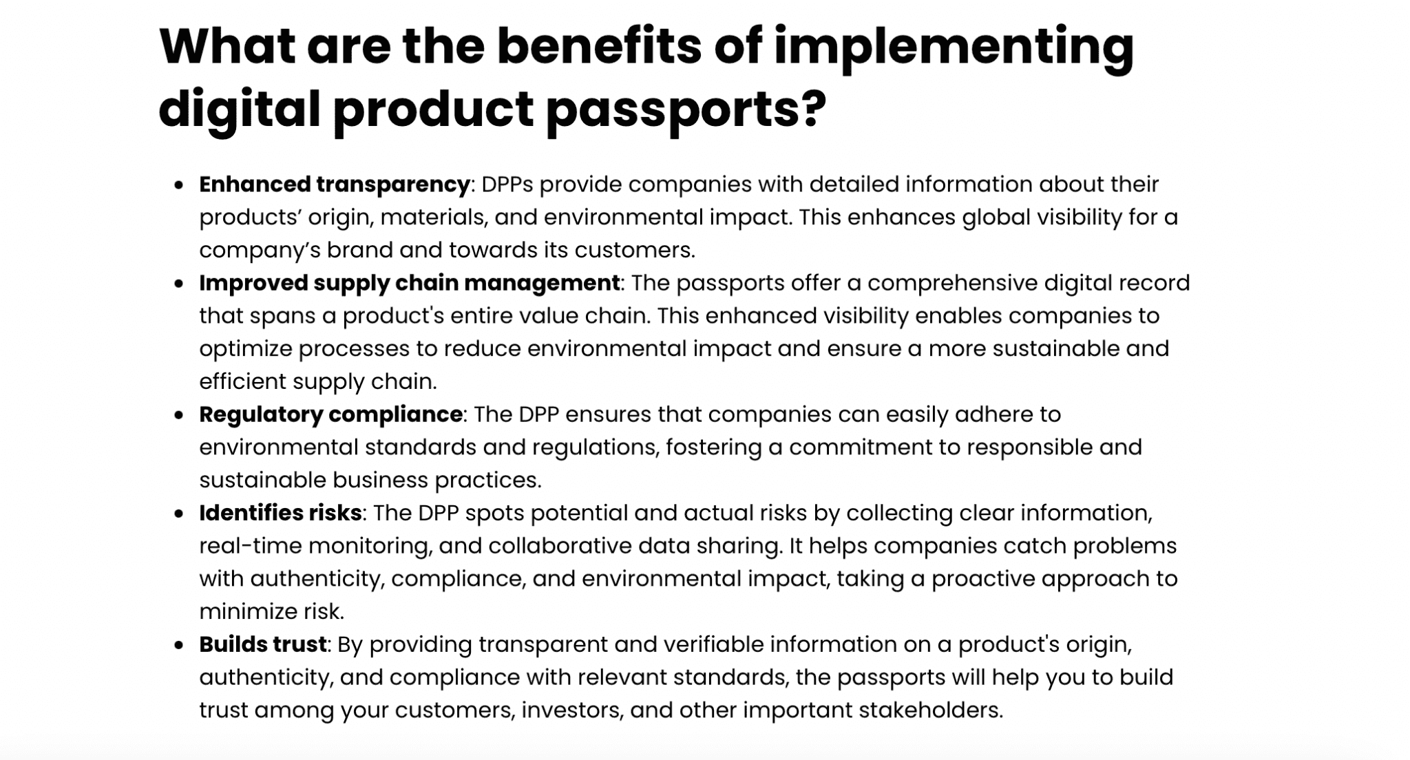 Companies’ Complex Supply Chains & the Role of Digital Product ...