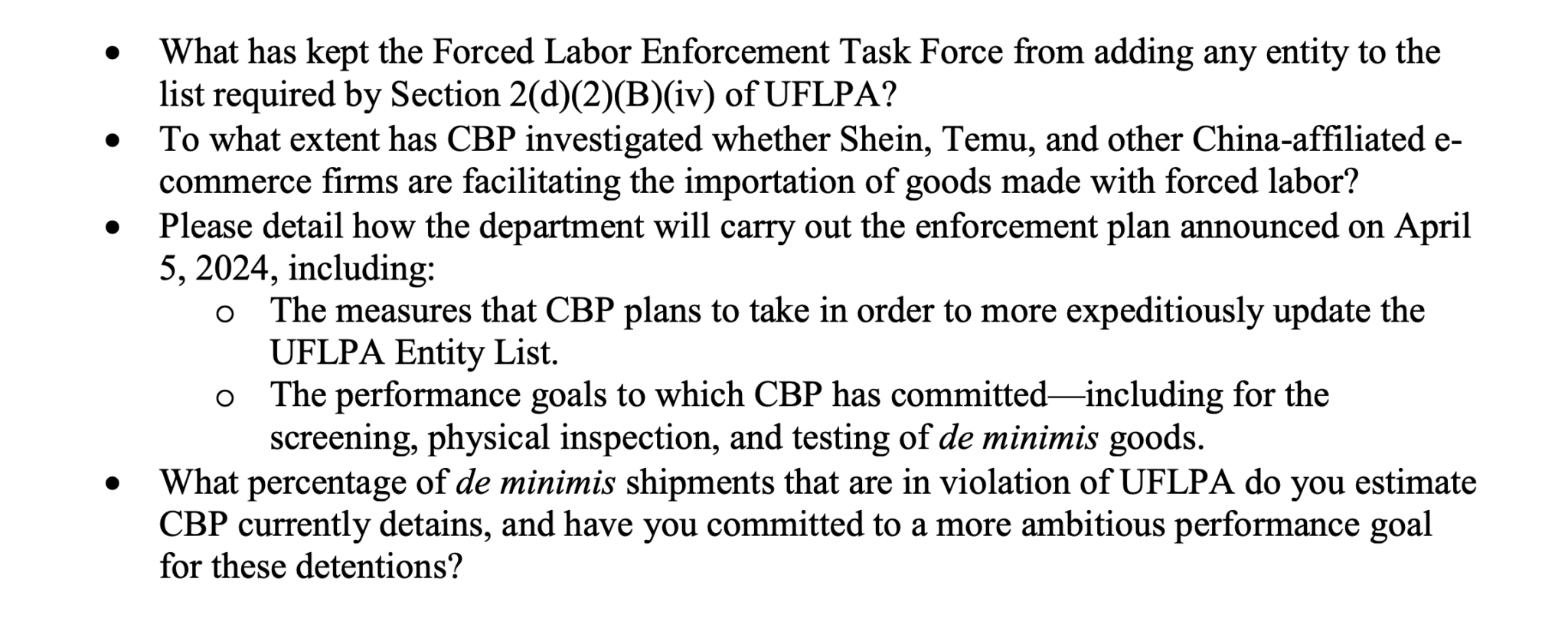 Snapshot: Shein, Temu, and the State of the Uyghur Forced Labor ...