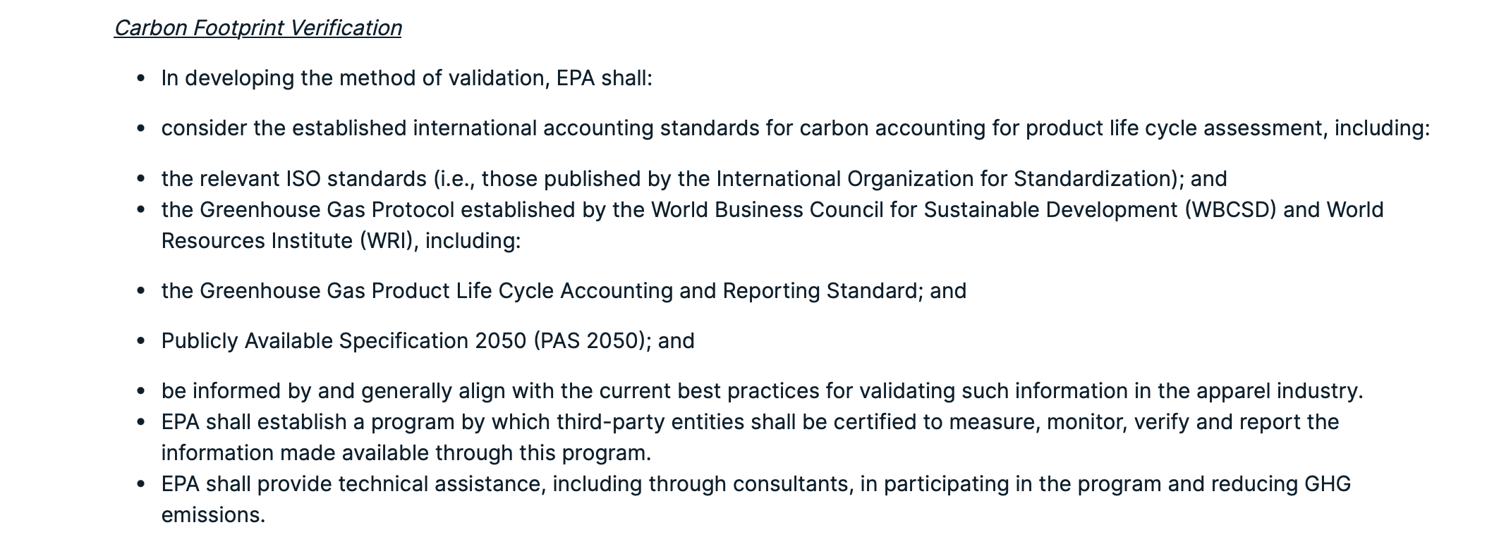 Tracker: Fashion/Retail Legislation - The Fashion Law